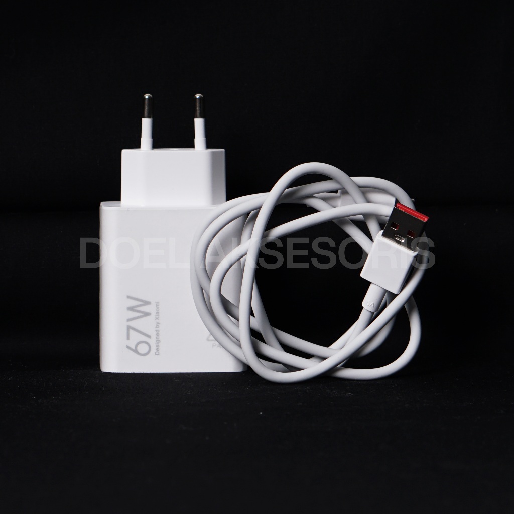 Jual [ GARANSI 1 TAHUN ] CHARGER XIAOMI 67 WATT TURBO CHARGER 67W MAX ...