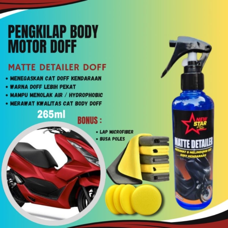 Jual Pengkilap body motor doff/Perawatan cat doff/matte detailer ...