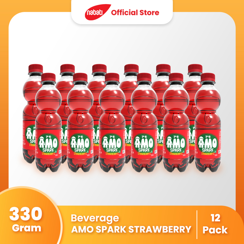 Jual [Bundle Pack Isi 12] AMO Minuman Berkarbonasi Rasa Spark ...