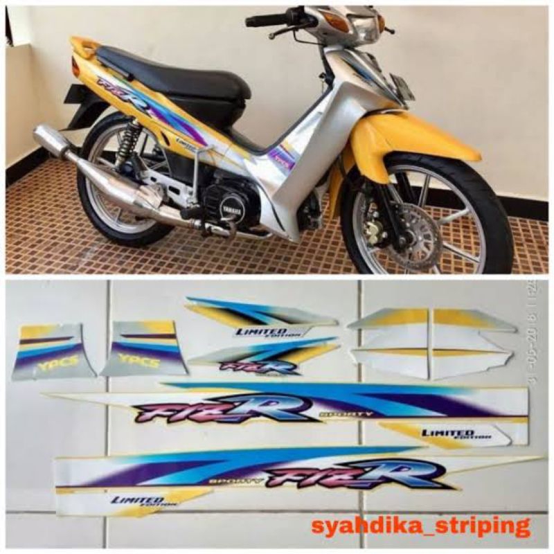 Jual Lis les polet sticker strip stripping stiker setiker motor Yamaha ...