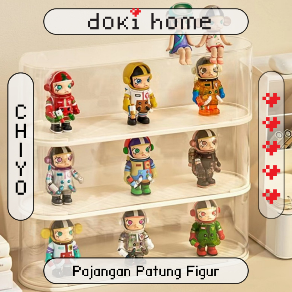 Jual |DOKI| CHIYO Display Box Pop Mart Transparan Rak Mainan Funko Pop ...