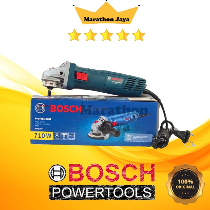 Jual BOSCH GWS 700 mesin gerinda bosch 710 watt 4 inch | Shopee Indonesia