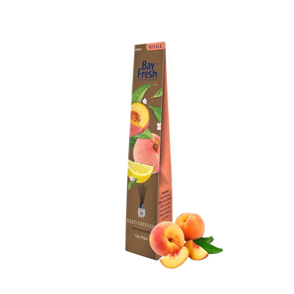 Jual Bayfresh & Moms Reed Diffuser Yuzu Peach Refill 30ml | Shopee ...