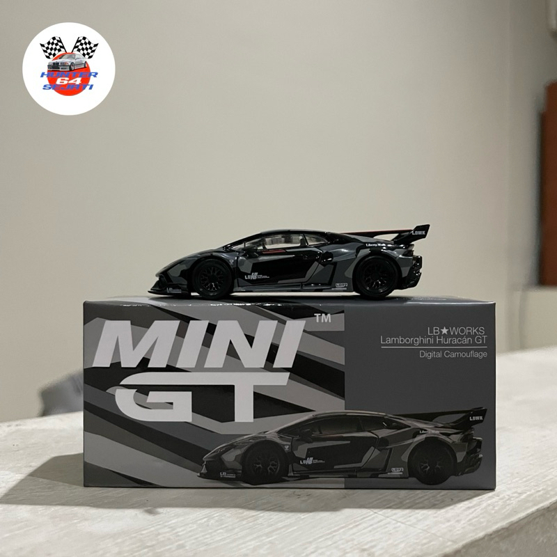 Jual mini gt lb works lamborghini huracan digital camo loose (mini gt ...