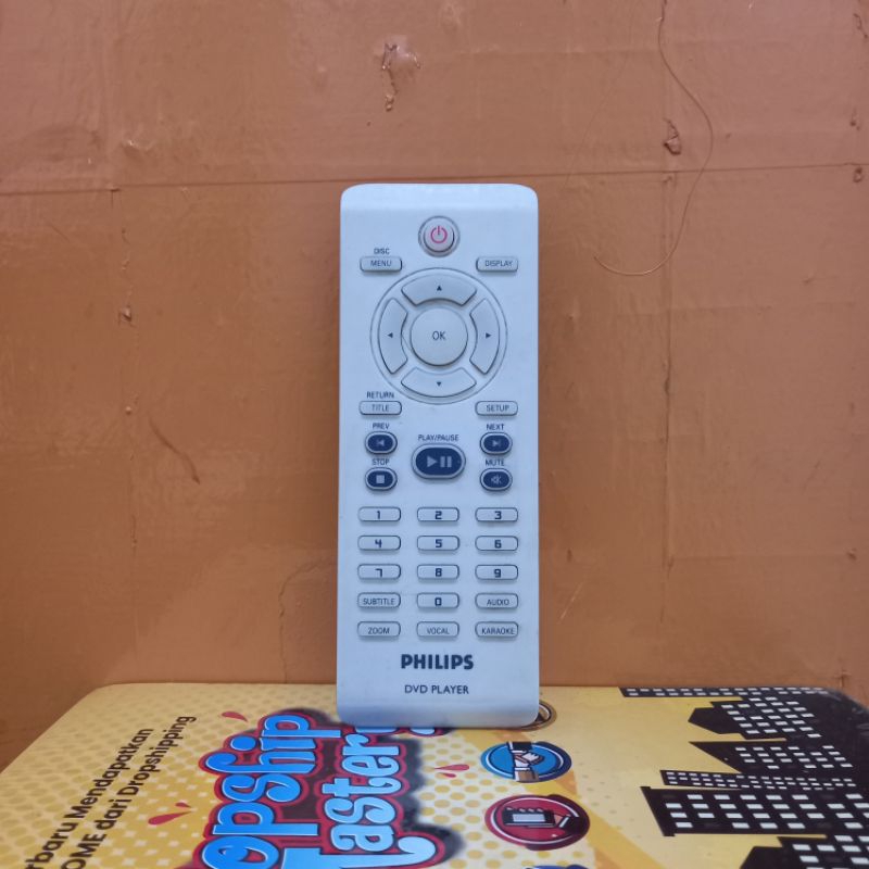 Jual REMOTE ORIGINAL DVD PLAYER PHILIPS KARAOKE | Shopee Indonesia