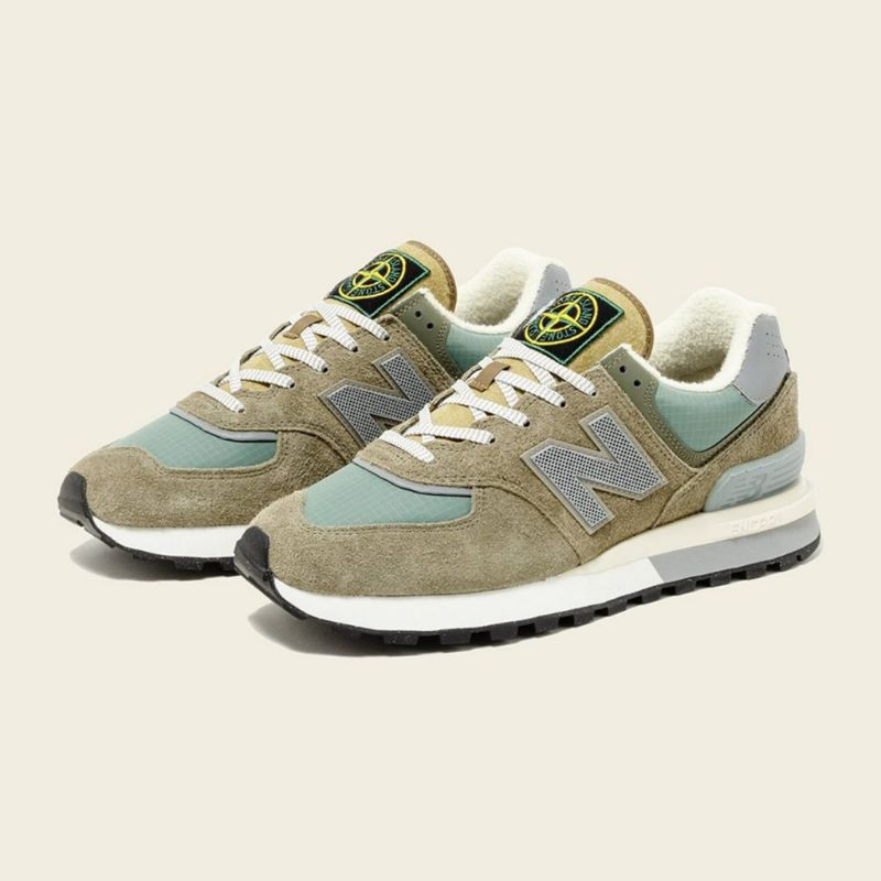 Jual Sepatu Sneakers 574 Legacy X Stone island 100% bnib Authentic ...