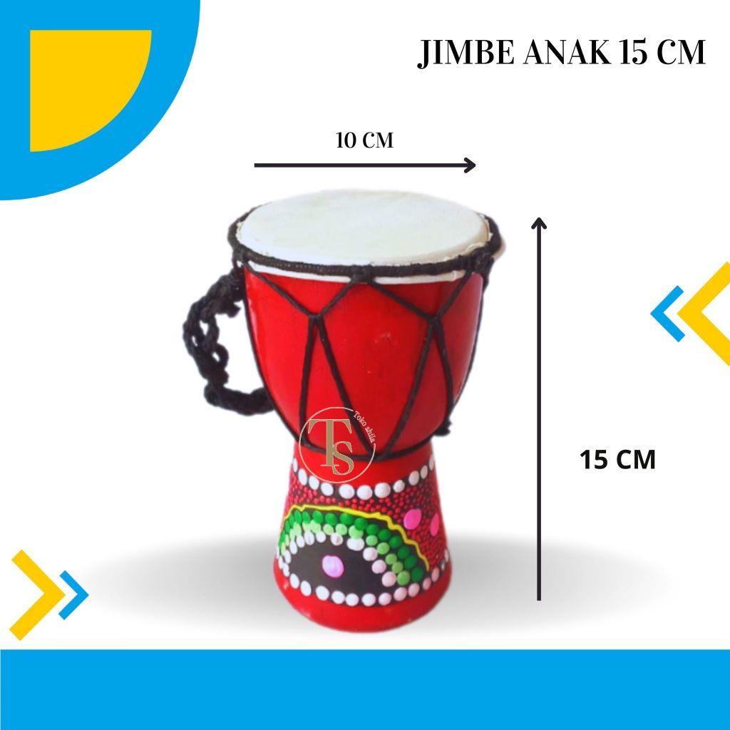 Jual jimbe alat music 15 cm gendang anak murah jimbe murah jimbe alat ...