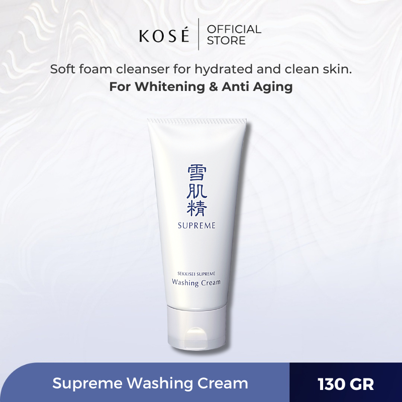 Jual KOSÉ Sekkisei Supreme Washing Cream | Shopee Indonesia