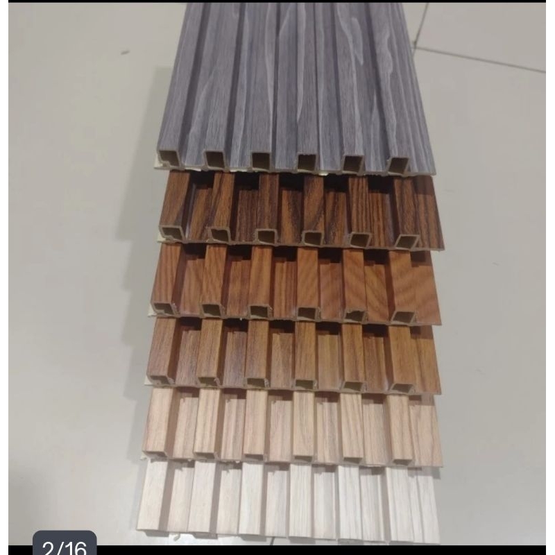 Jual Wallpanel Wood panel Dinding kisi kisi kecil panjang 290cm lebar ...