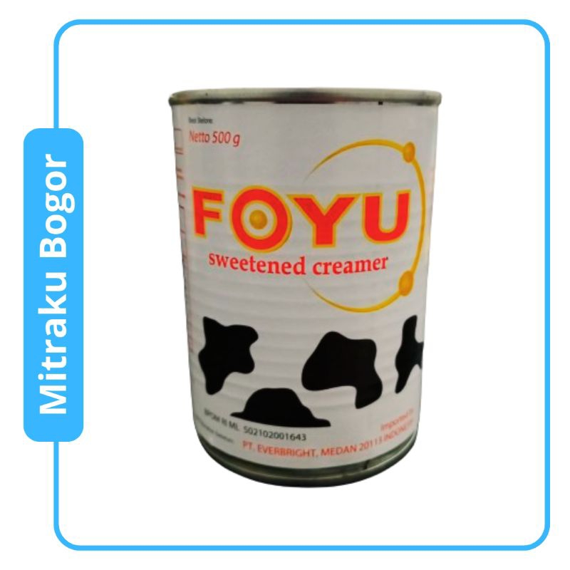 Jual Susu Kental Manis Foyu 500 gr per kaleng | Shopee Indonesia