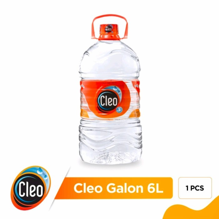 Jual Cleo Mineral Water Air Mineral Galon 6 Liter | Shopee Indonesia