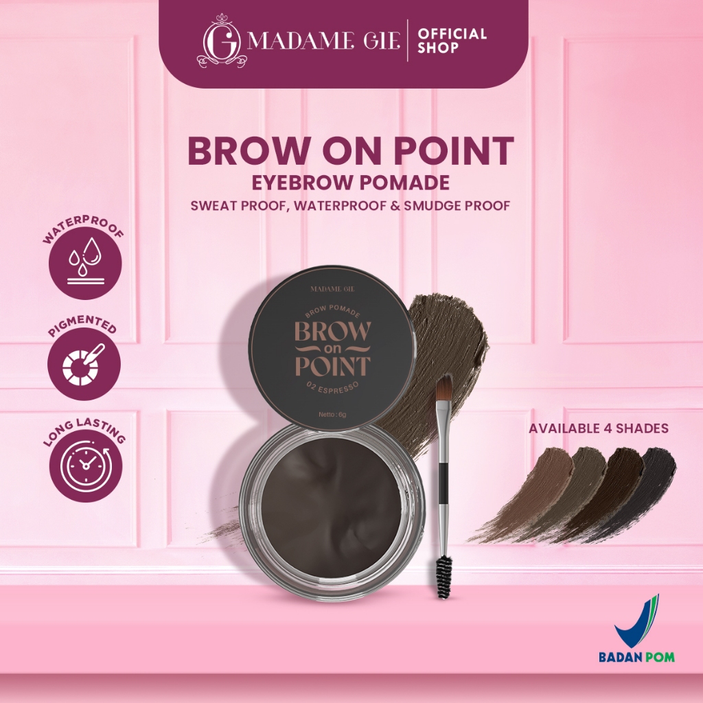 Jual Madame Gie Madame Brow On Point – Make Up Eyebrow Pensil Alis ...