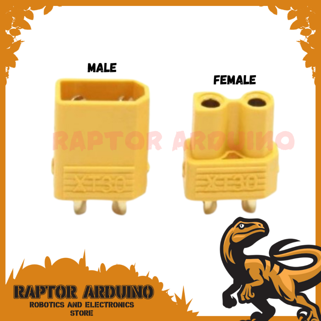 Jual XT30 Female Konektor batre Power Connector Konektor batre XT-30 | Shopee Indonesia