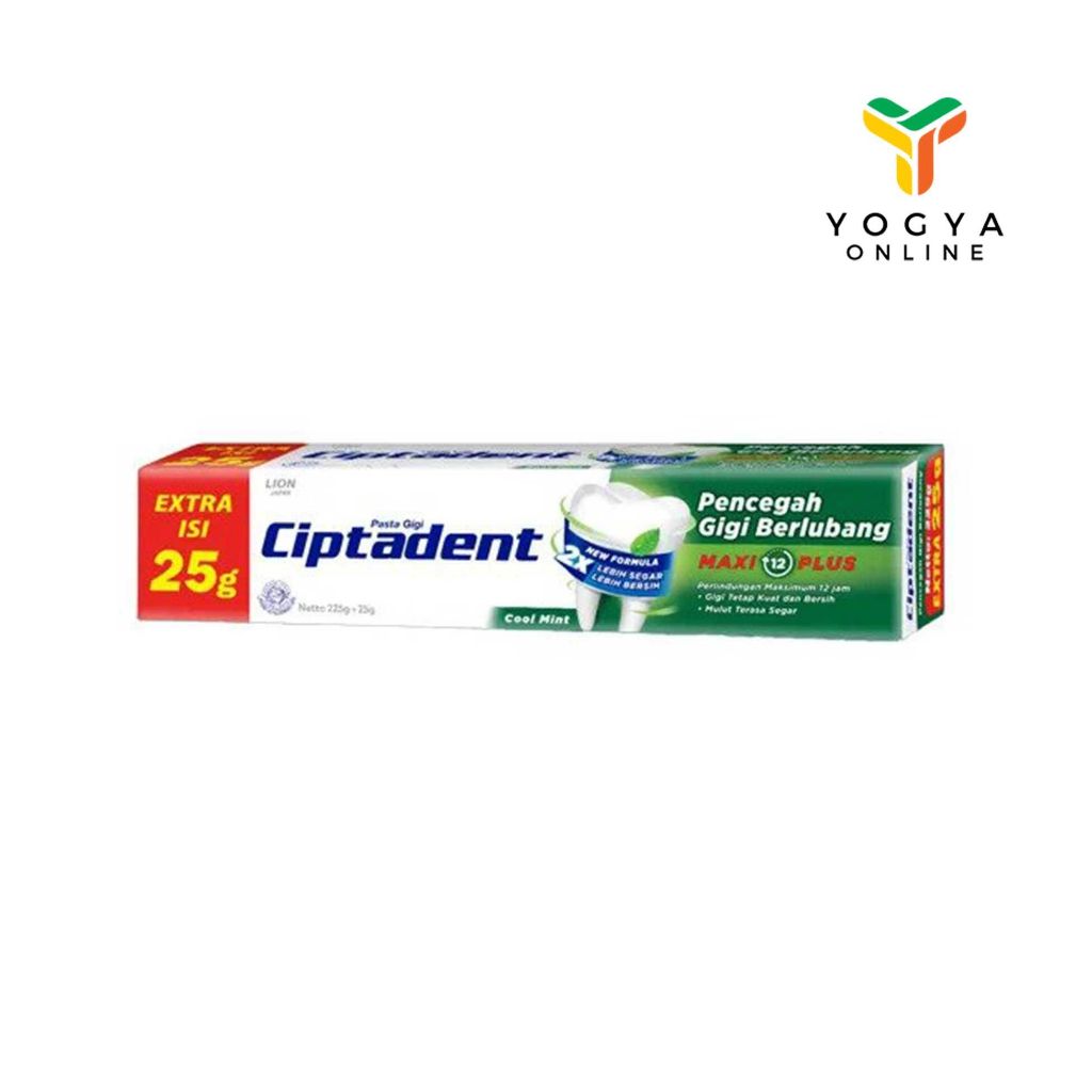 Jual Ciptadent Pg Maxi Jumbo Cool Mint 225Gr | Shopee Indonesia