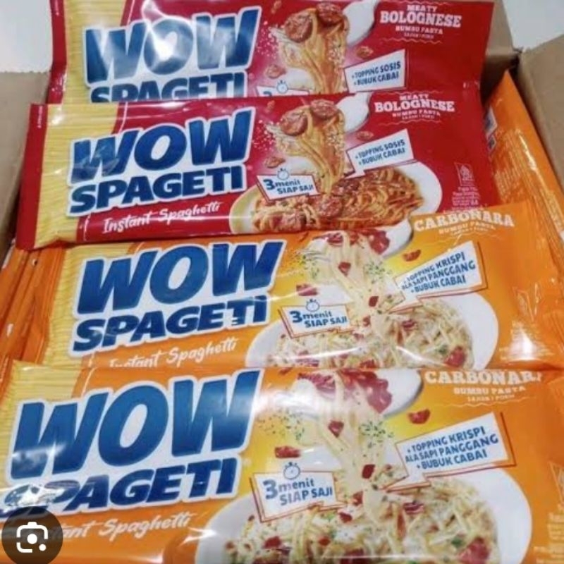 Jual [PROMO] PAKET SATU DUS WOW SPAGETI / WOW SPAGHETTI MAYORA SEDUS ...