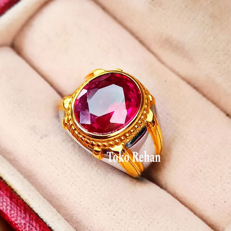 Jual CINCIN BATU MERAH SIAM ASLI BANGKOK | Shopee Indonesia