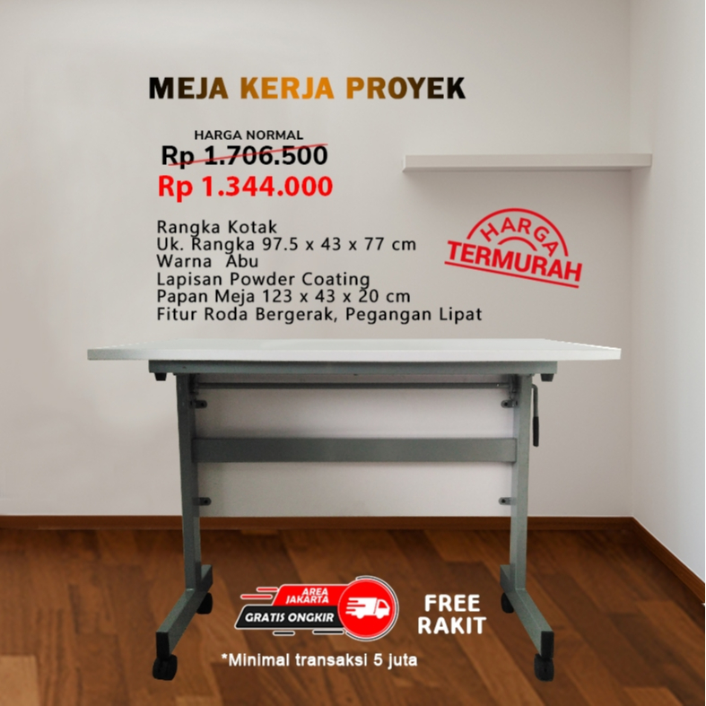 Jual MEJA KERJA LIPAT MINIMALIS MURAH | Shopee Indonesia
