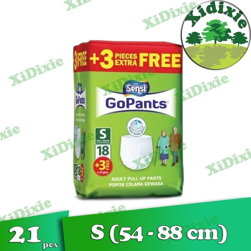 Jual Sensi Gopants Adult diapers popok celana dewasa orang tua size S18 ...