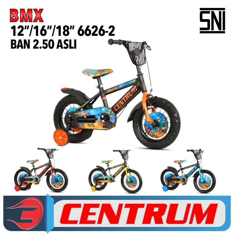 Jual Sepeda Anak BMX Ukuran 12 / 16 / 18 Centrum CT 306 Murah / Sepeda ...