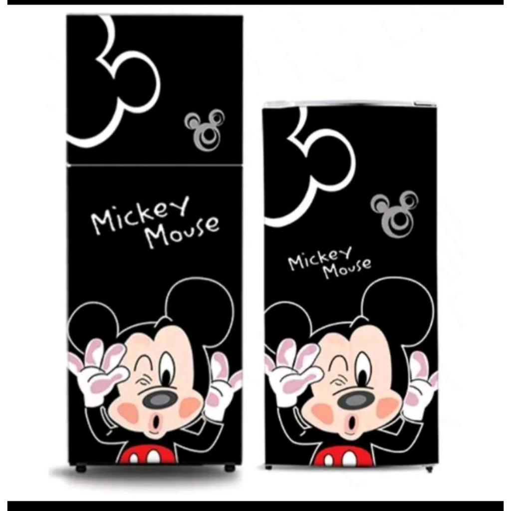 Jual STIKER KULKAS 1 PINTU MOTIF KERAKTER MIKIMOS dan MERAK TERMURAH ...
