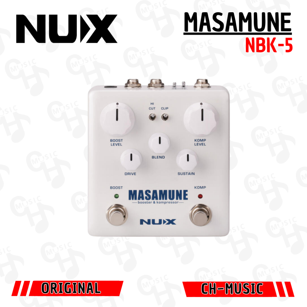 Jual Nux Masamune NBK5 NBK-5 NBK 5 Efek Gitar Booster Compressor Pedals | Shopee Indonesia