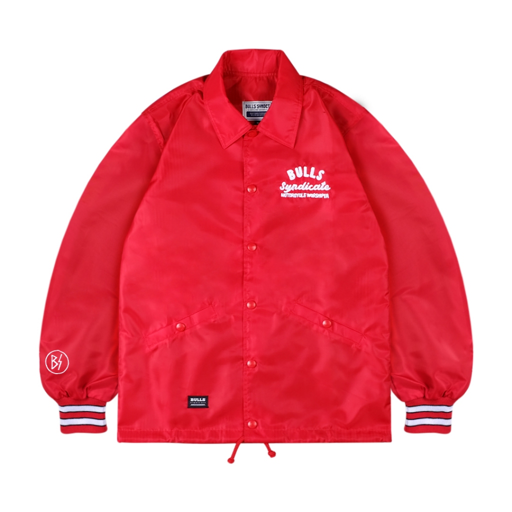 Jual BULLS SYNDICATE Jacket Agadez Red | Shopee Indonesia
