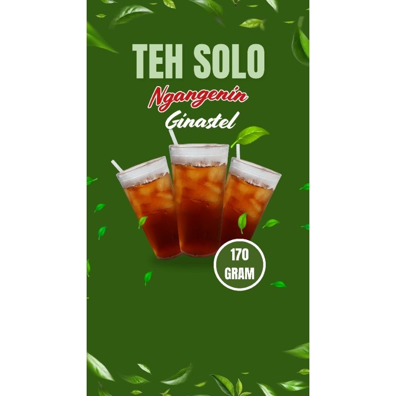 Jual Teh Solo Ngangenin Ginastel 170gram, Teh Solo Ginastel 170gram ...