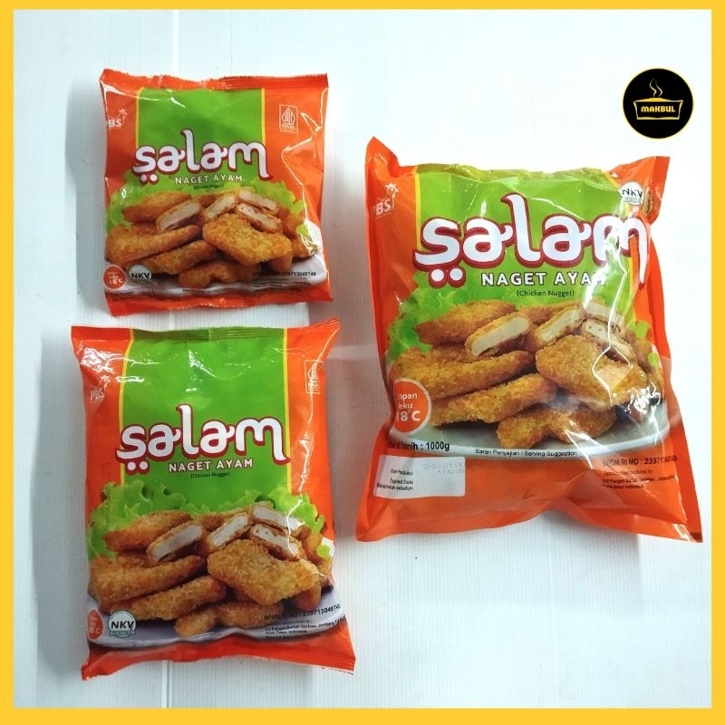 Jual Salam Chicken Nugget 250gr, 500gr dan 1000gr | Shopee Indonesia