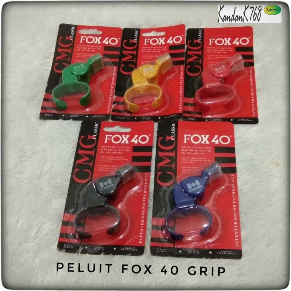 Jual Periwit FOX 40 Peluit FOX 40 CMG Classic Peluit Wasit Pelatih ...