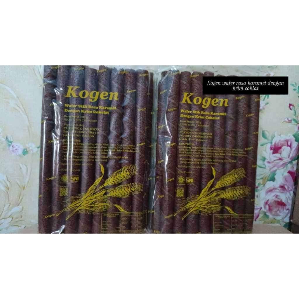 Jual astor kogen wafer roll hitam krim coklat isi 16 stick | Shopee ...