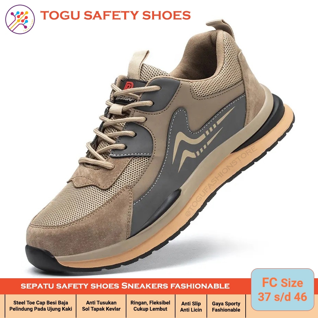 Jual PO PRE ORDER SEPATU SAFETY KEAMANAN KERJA DEPONSAPT SPORTY ...