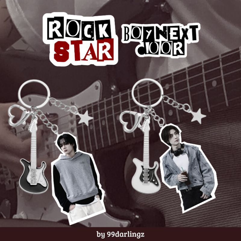 Jual BoyNextDoor Bonedo Rockstar Keychain free custom by 99darlingz ...