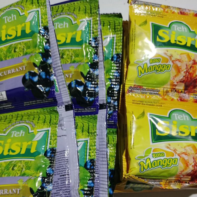 Jual [8 gram x 10] teh sisri aneka rasa | Shopee Indonesia