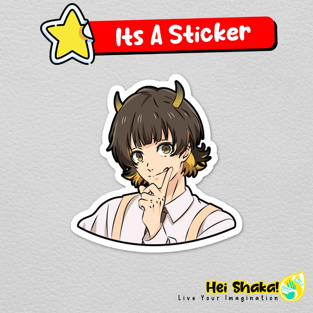 Jual Stiker Blue Lock Meguru Bachira Devil Sticker Vinyl Anime Manga ...