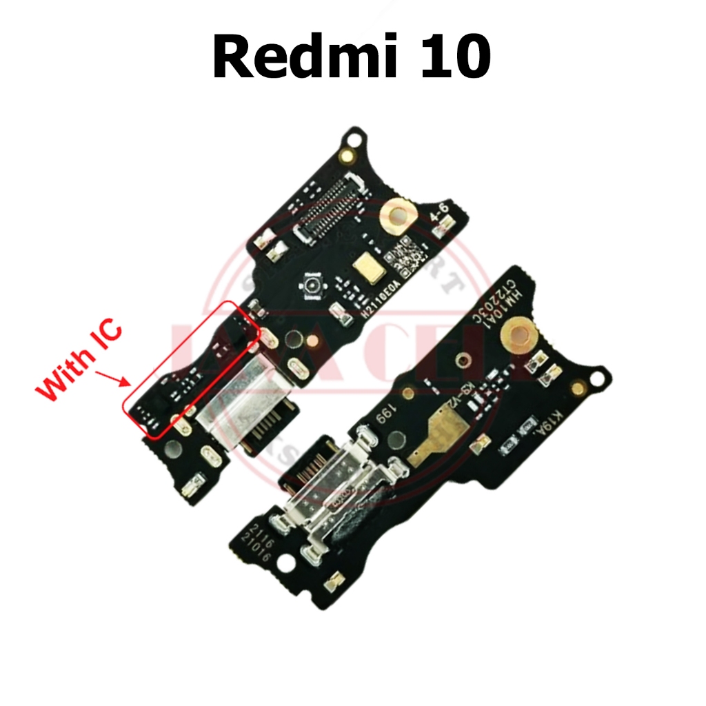 Jual Flexible Konektor Charger + Mic Xiaomi Redmi 10 Original | Shopee ...
