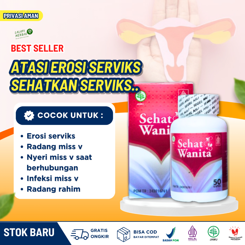 Jual Obat Erosi Portio, Erosi Serviks, Erosi Mulut Rahim, Infeksi Rahim ...