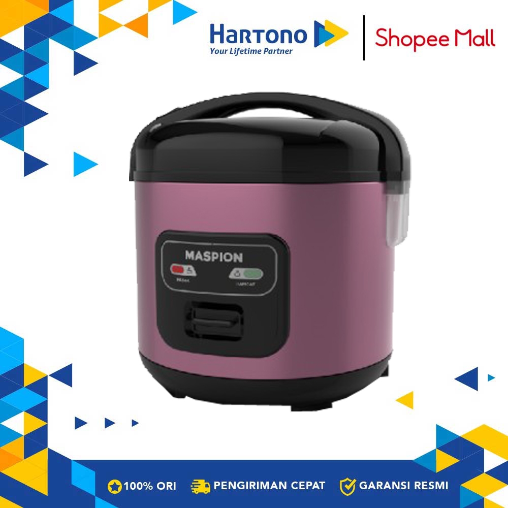 Jual Maspion Rice Cooker MRJ-1003BS Series 1L Rosegold Black MRJ-1003BS ...