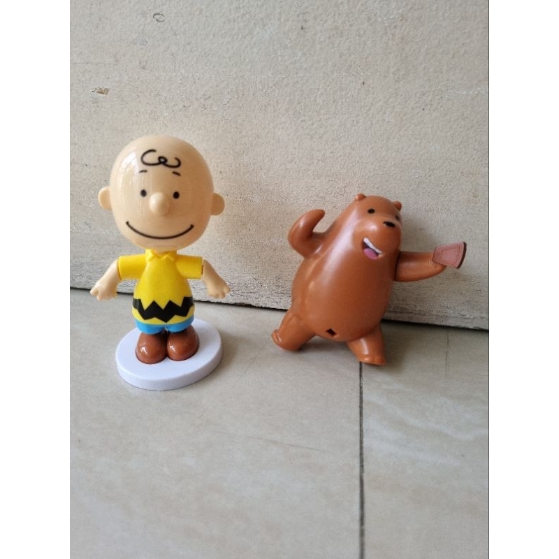 Jual mainan KFC - chaki kids meal - we bare bears - snoopy peanuts ...