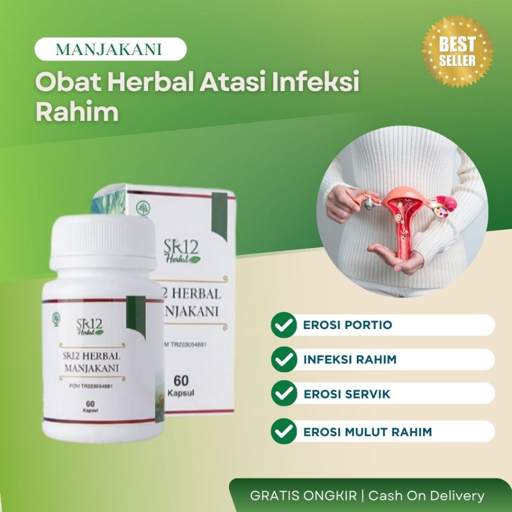 Jual Obat Erosi Portio, Erosi Serviks, Erosi Mulut Rahim, Infeksi Rahim ...