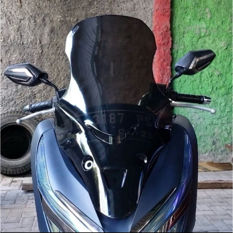 Jual Windshield / Wind shield Visor HONDA PCX 150 TGP Original | Shopee ...