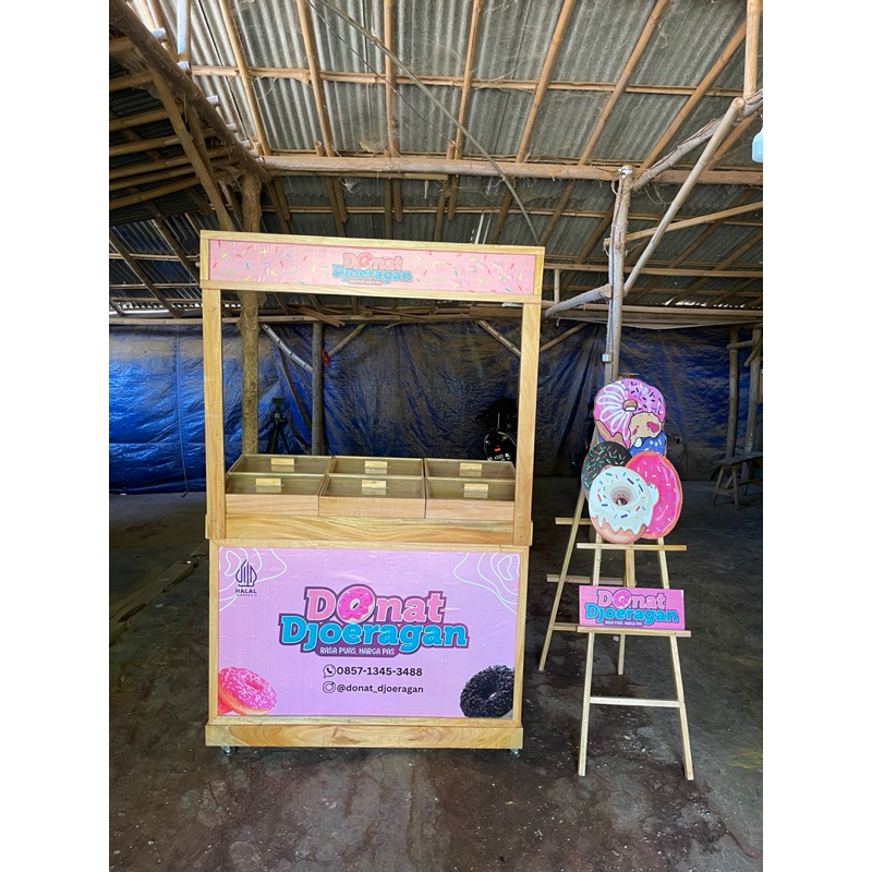Jual booth donat lipat | Shopee Indonesia