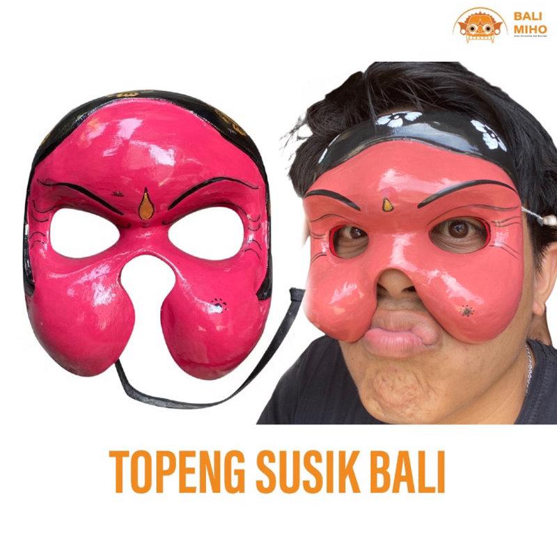 Jual Topeng Susik Bali - Topeng Susi Bali - Topeng Lawak - Topeng Arja ...