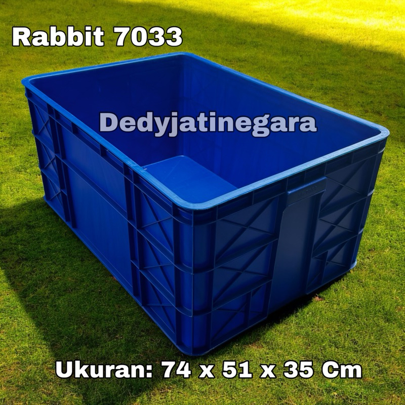 Jual Box Container Rabbit 7033 - 7022 /Krat Keranjang industri Plastik ...