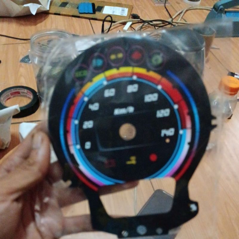 Jual panel speedo meter custom honda scoopy 2020-2024 | Shopee Indonesia