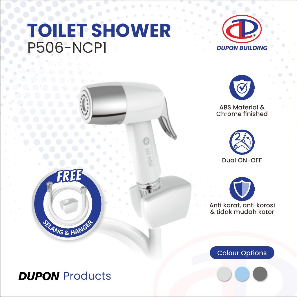 Jual DUPON Toilet Shower Jet Shower Bidet Cebok Semprotan Kloset WC ...