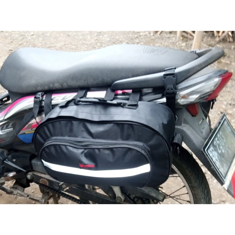 Jual Side bag motor tas touring motor tas bagasi motor bonus Rain cover ...