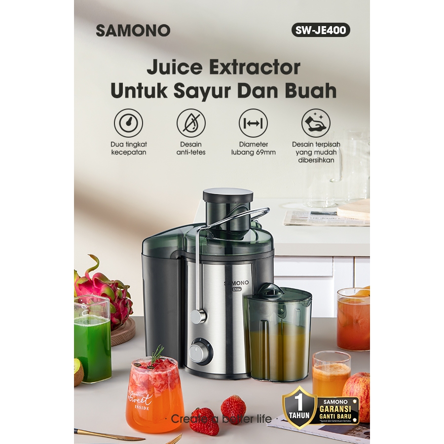 Jual Samono Juicer Machine/Mesin Jus Sayur Dan Buah Centrifugal Juicer ...
