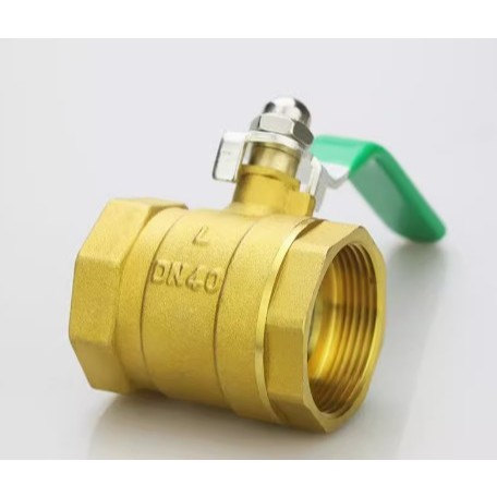 Jual Ball Valve Kuningan / Brass 1 1/2" (inch) / Stop kran Kuningan 1 1/2" inch | Shopee Indonesia
