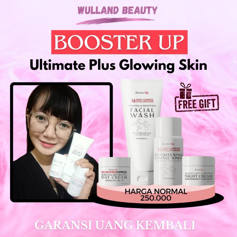 Jual BOOSTER UP GLAMSHINE ORIGINAL (FREE GIFT) | Shopee Indonesia