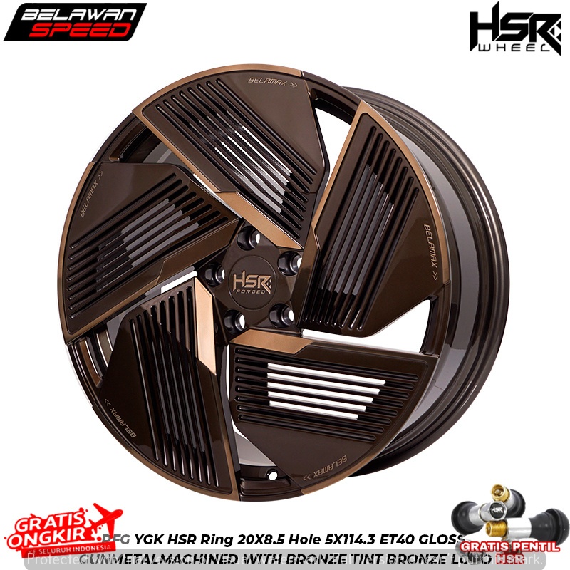 Jual VELG MOBIL HSR PREMIUM HSR FORGED RING 20 PCD 5X114,3 UNTUK IONIQ CRETA CRV MAZDA CX5 ...